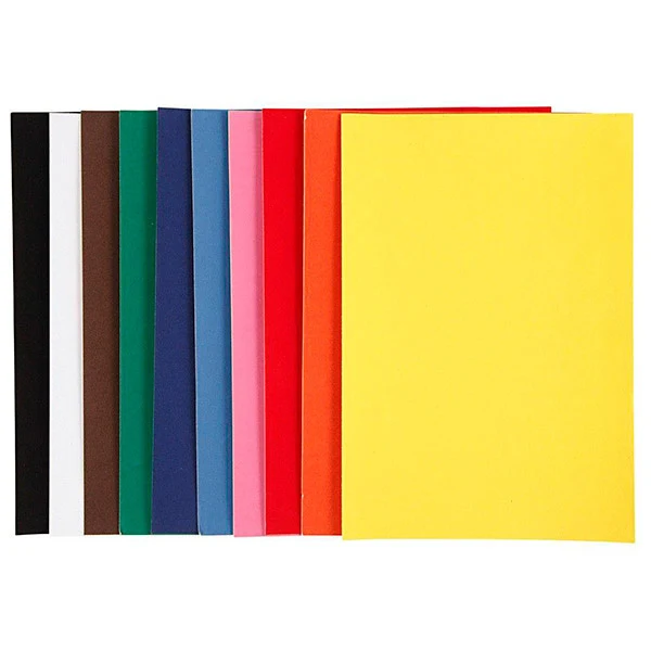 Velour paper - A4 in Assorted colours - Buy here