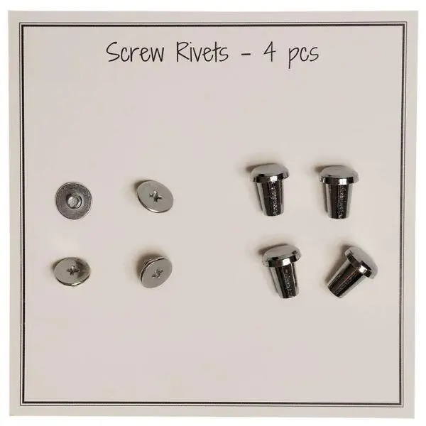 Go Handmade Screw Rivets 10mm - Medium Length