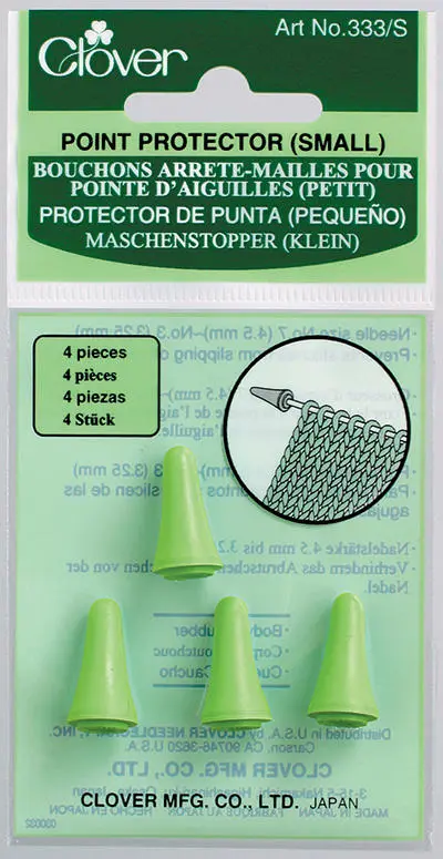 Green coloured Clover Small Point Protector