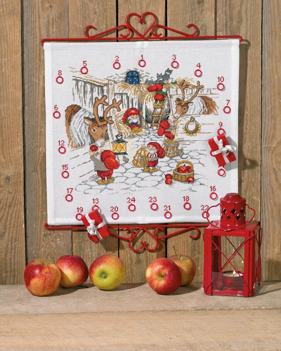 Buy Embroidery Kit The Nativity Stable 16x15 in - Shop Here